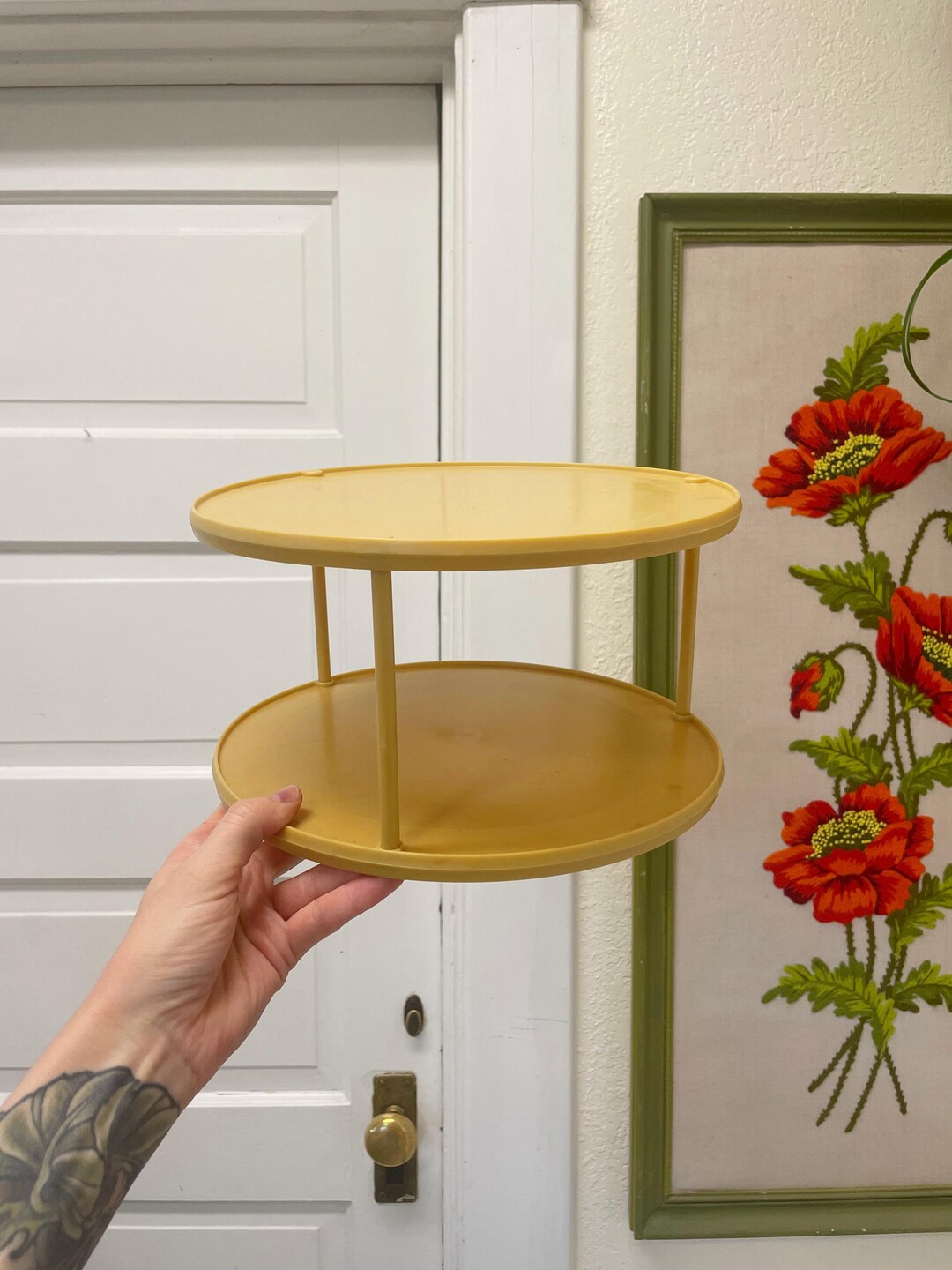 Vintage Rubbermaid Double Lazy Susan - Etsy