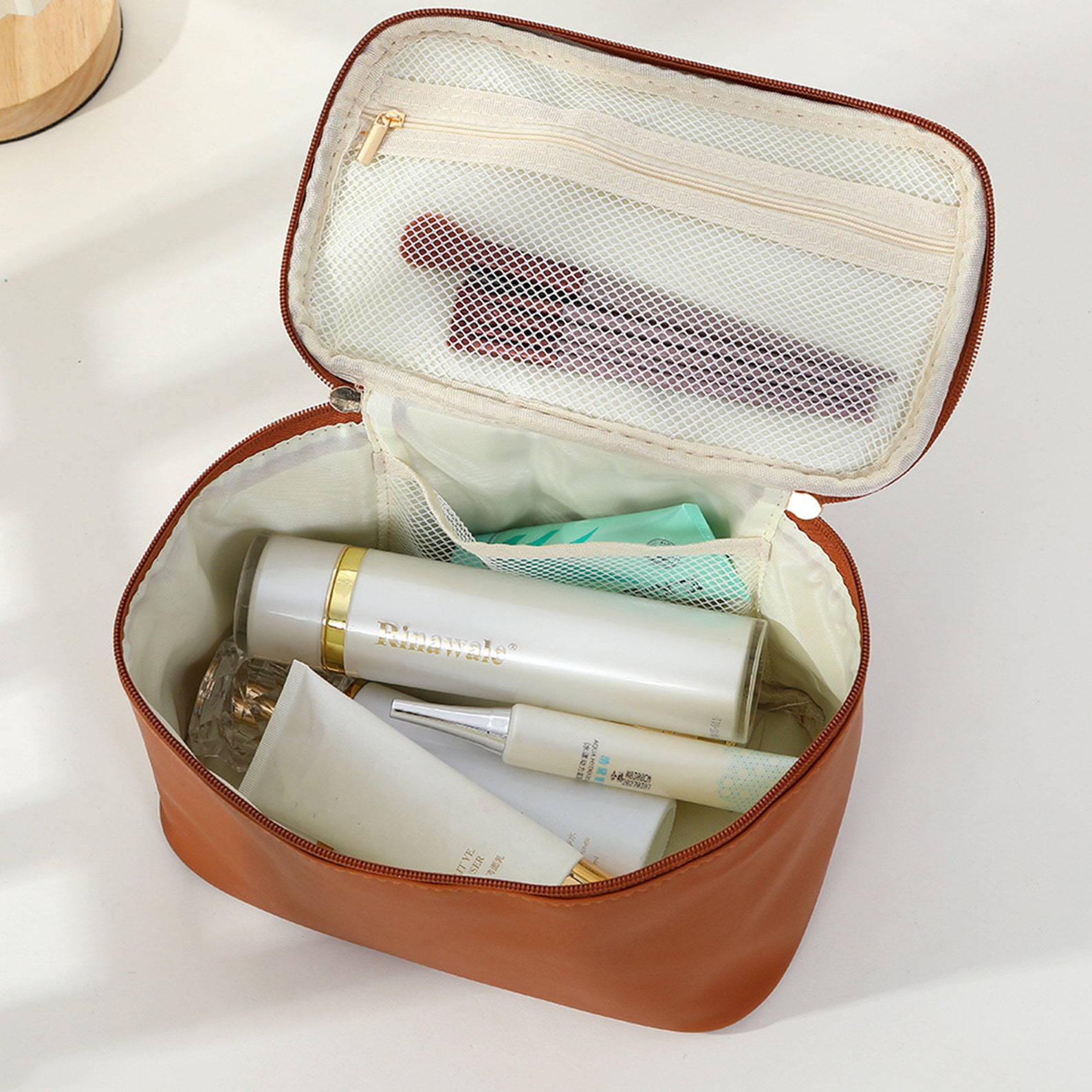 Personalized Bow Makeup Bag ,cosmetics Storage Bag,custom Makeup Bag ...