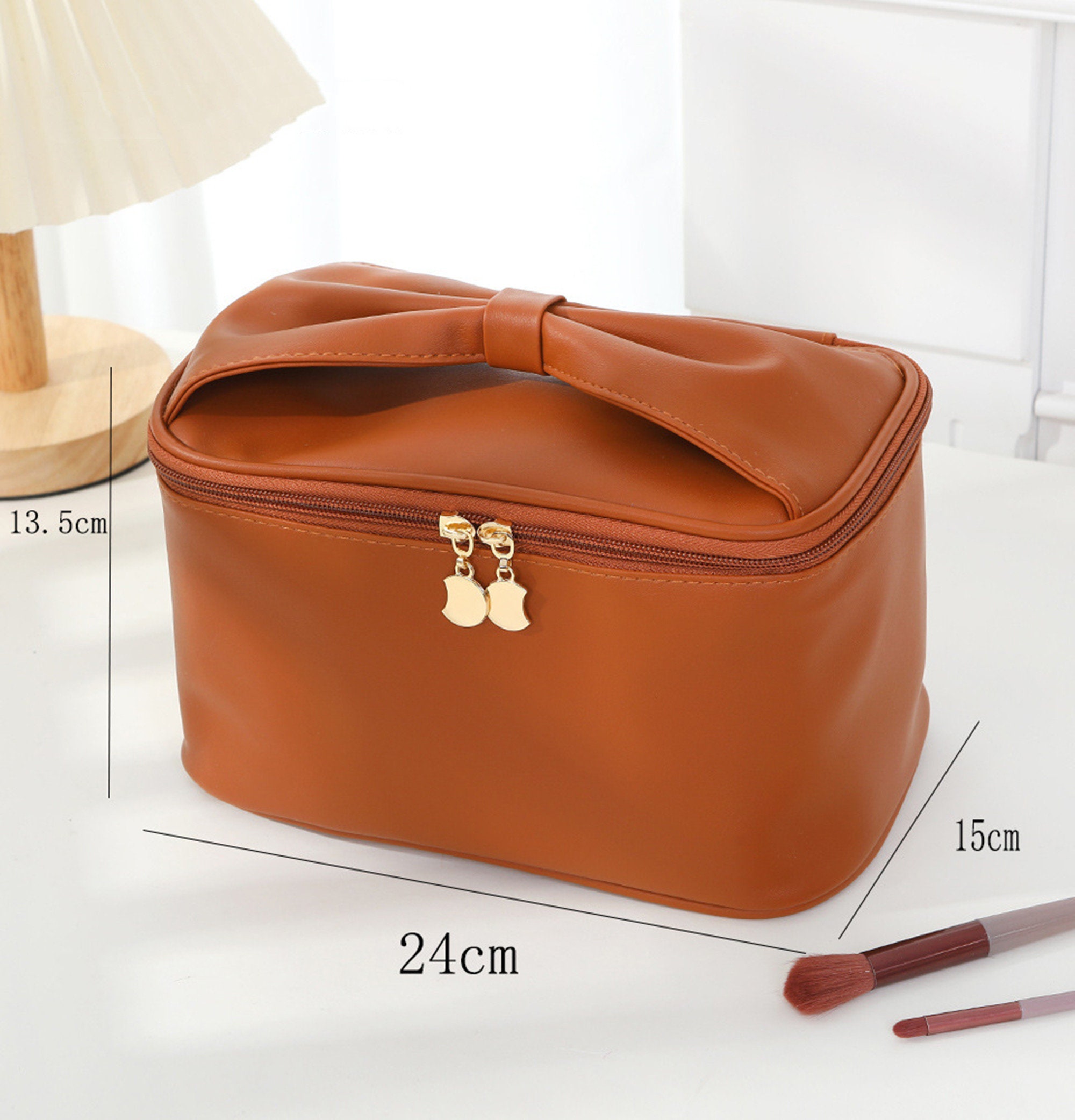 Personalized Bow Makeup Bag ,cosmetics Storage Bag,custom Makeup Bag ...
