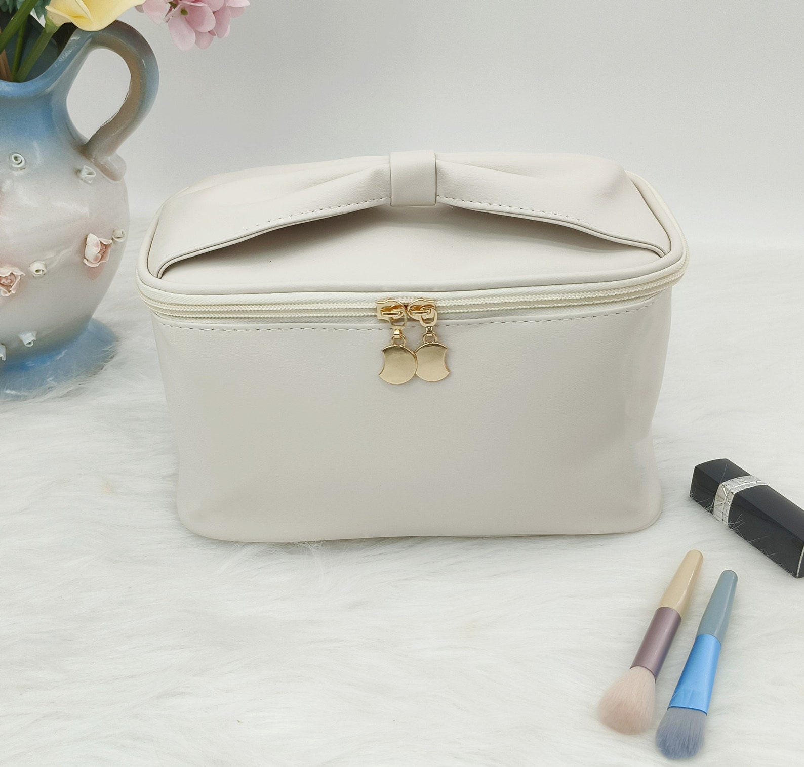 Personalized Bow Makeup Bag ,cosmetics Storage Bag,custom Makeup Bag ...