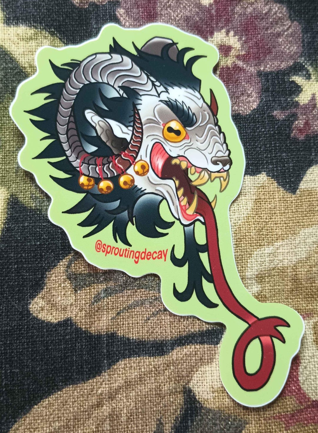 Krampus Sticker - Etsy
