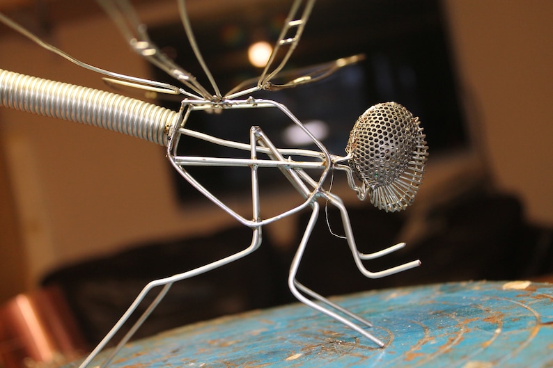 Wire Sculpture Dragonfly - Etsy