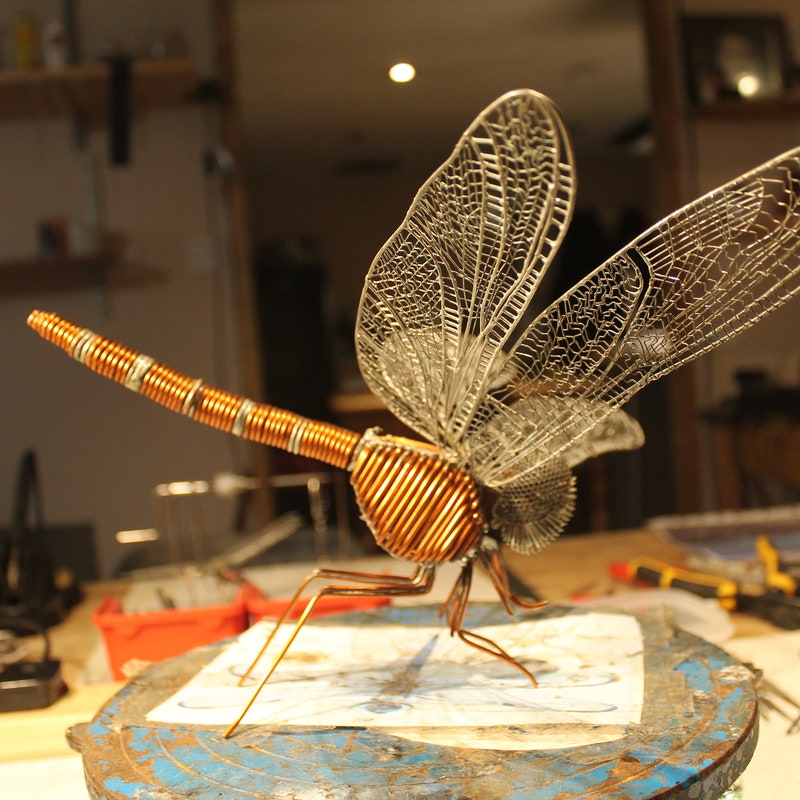 Wire Dragonflies - Etsy