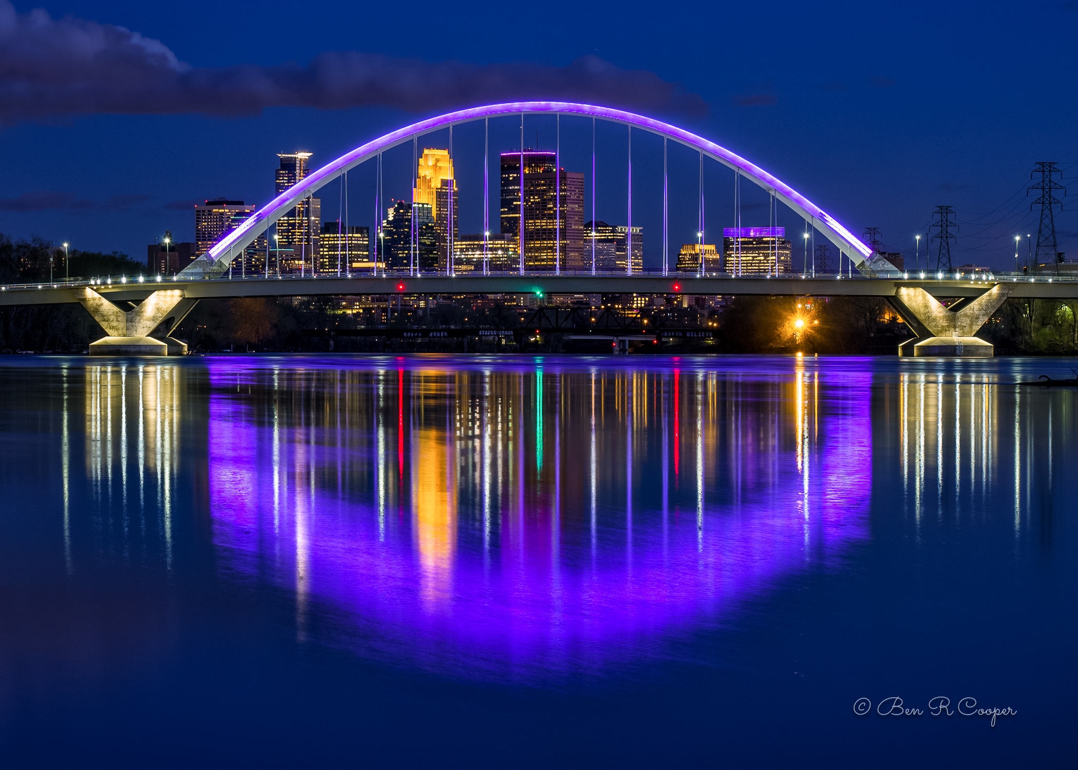 Purple Lowry Bridge #3 - Etsy