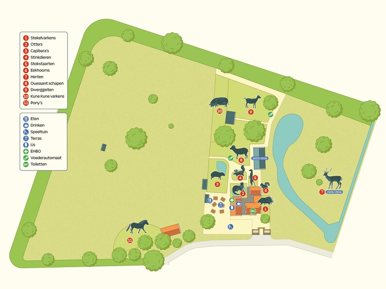 Custom Map Design | Illustrated Maps for Parks, Zoos, Events, and More ...