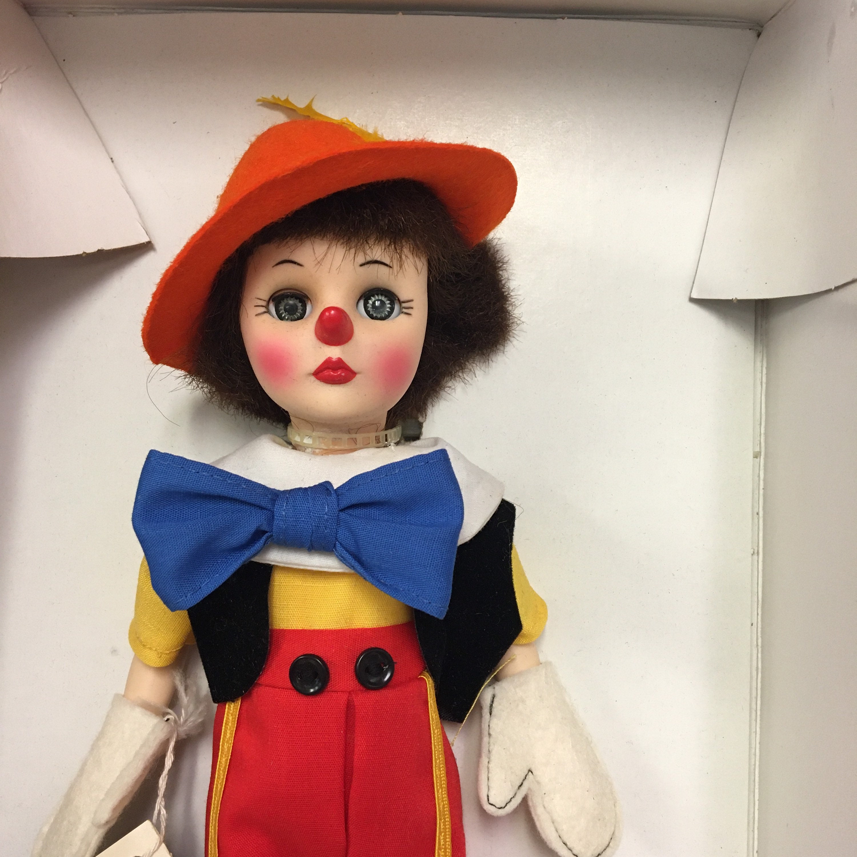 Vintage Effanbee Pinocchio StoryBook Doll with Stand Plastic Body 1970 ...