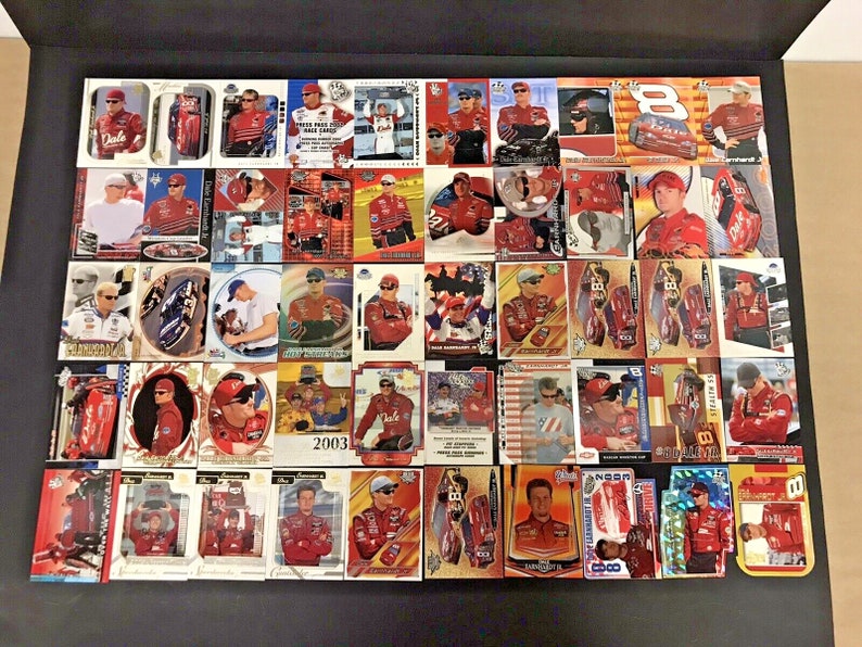 1990s - Early 2000s Nascar Dale Earnhardt Jr Lot Cards Helmet ...
