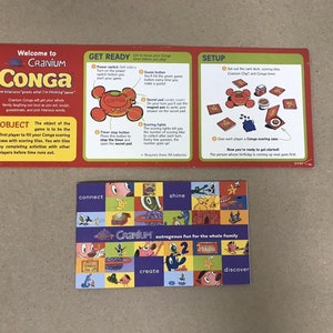 Vintage 2004 Cranium Conga Family Board Game Complete & Working - Etsy