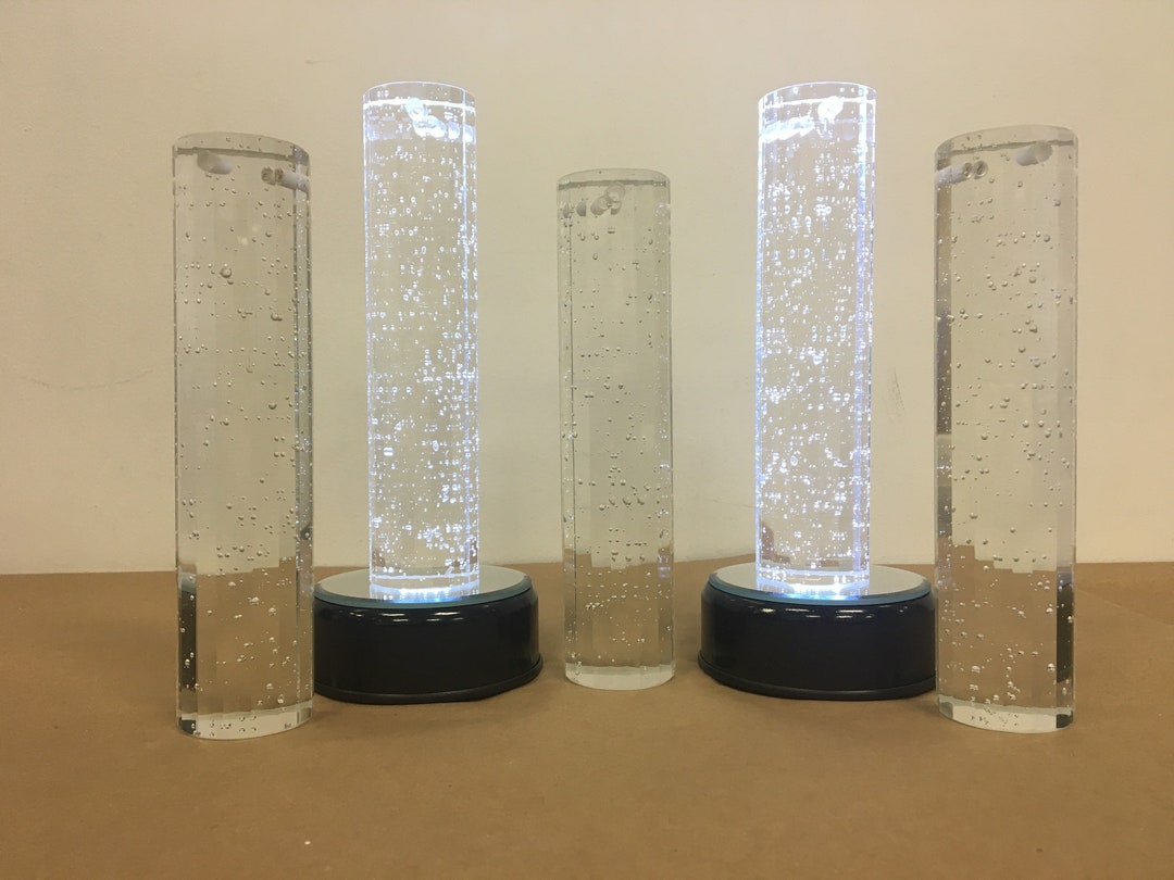 Artika Crystal Cube Integrated LED Glass Crystal Prism Shade Diffuser ...