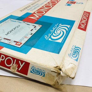 Vintage 1970’s Monopoly Board Game No 9 General Mills Complete - Etsy