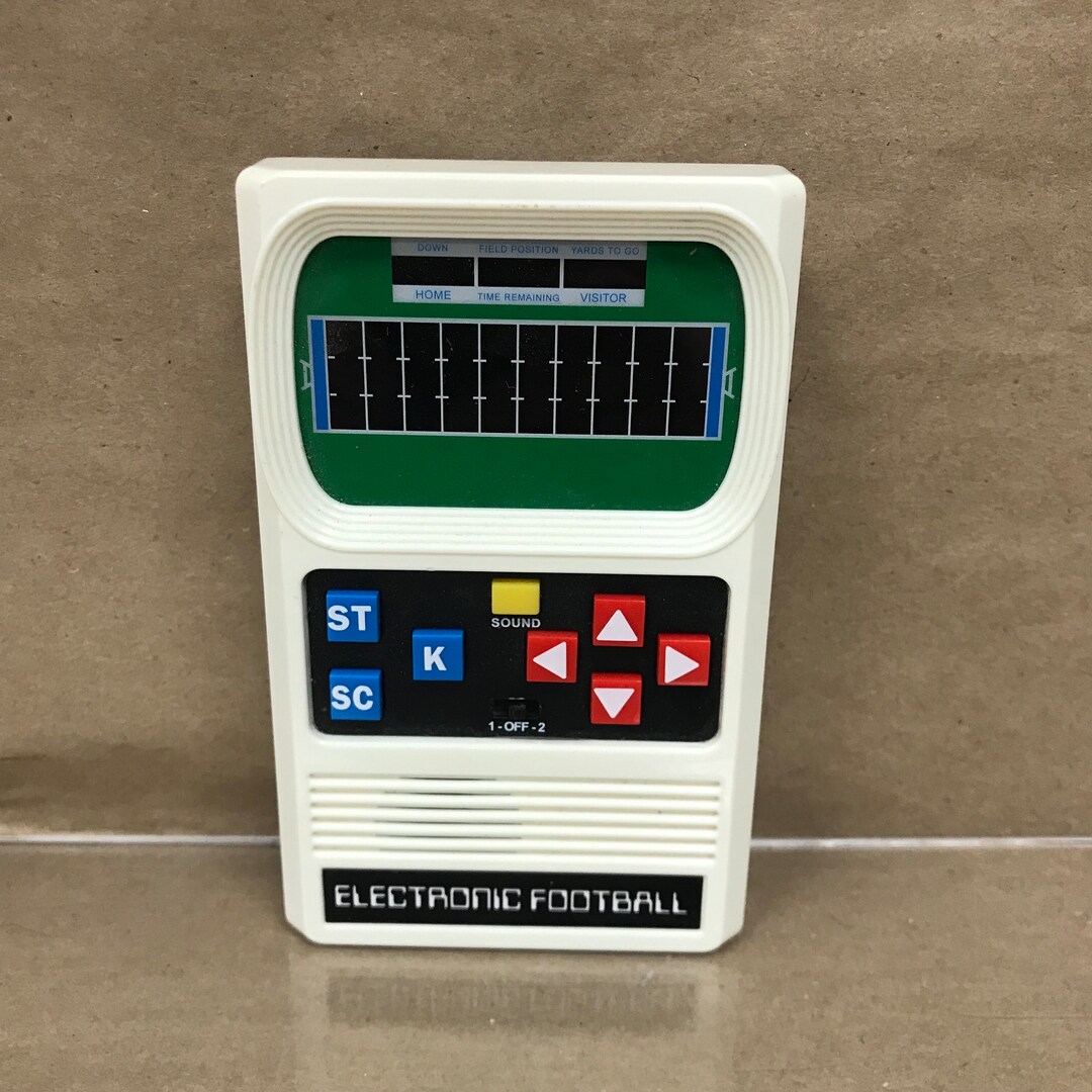 Vintage 1977 Mattel Electronic Football Handheld Game Working - Etsy