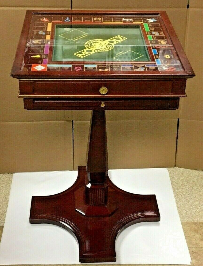 FRANKLIN MINT MONOPOLY COLLECTORS EDITION GAME TABLE Lion, 54% OFF