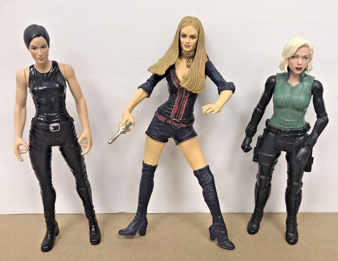 3pc Female Action Figure Lot Marvel Avengers X-men the Matrix - Etsy