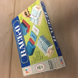 Vintage Rack-o Racko Card Game Complete in Original Box Milton Bradley ...