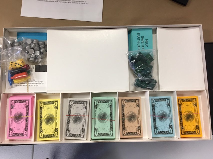 Vintage Rare Environmental Concerns Board Game Complete In Box Toys ...