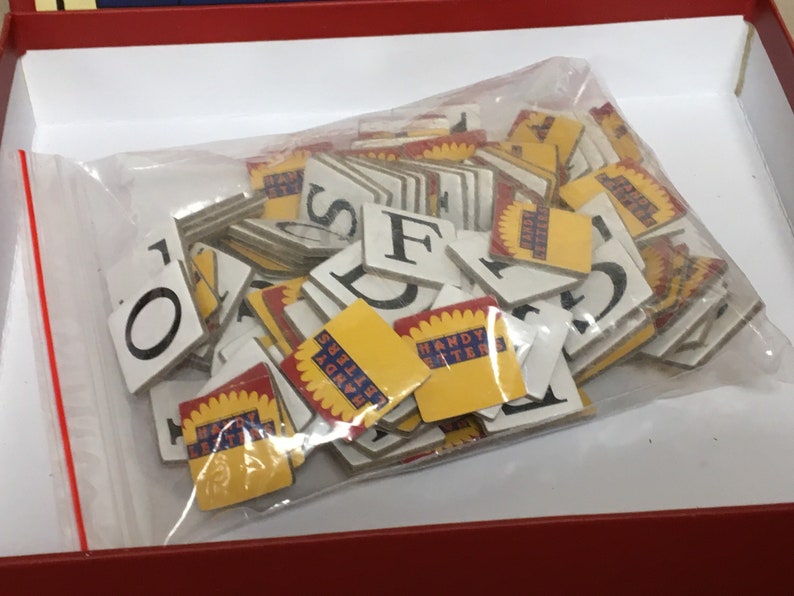 Vintage Retro 1940's Remake Handy Letters Word Game Complete in Box - Etsy