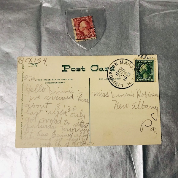 1 Cent Postcard - Etsy