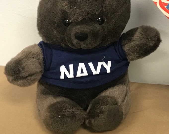 Vintage 1990's Lot Patriot Teddy Bear US NAVY Sailor Uniform JJ Winds ...