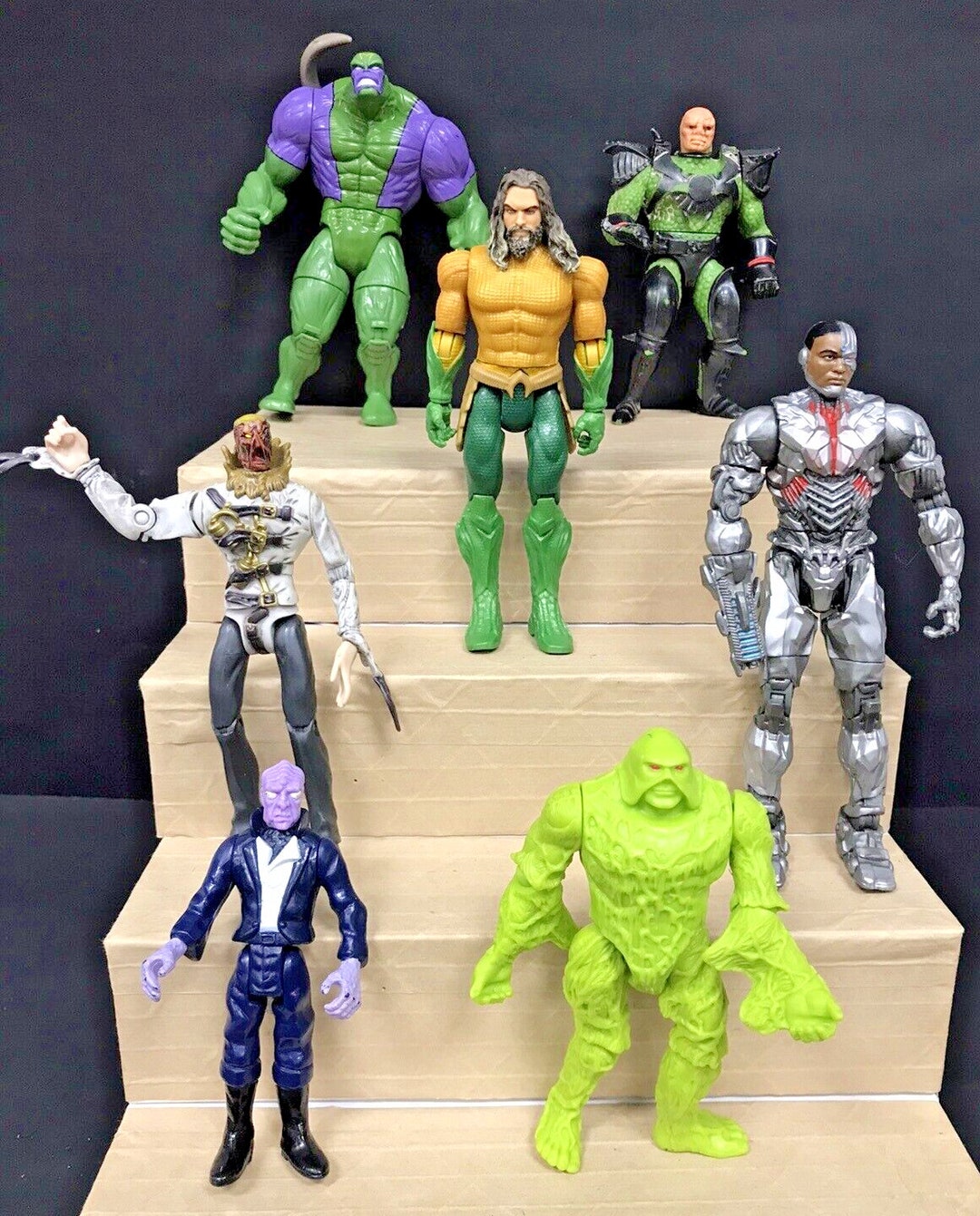 Vintage 1990's Now Mixed Lot of 7 DC Comic Action Figures Heroes ...