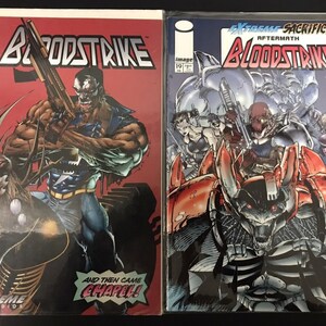 Vintage 1990's Retro Bloodstrike Comic Book Lot of 6 Image Comics - Etsy