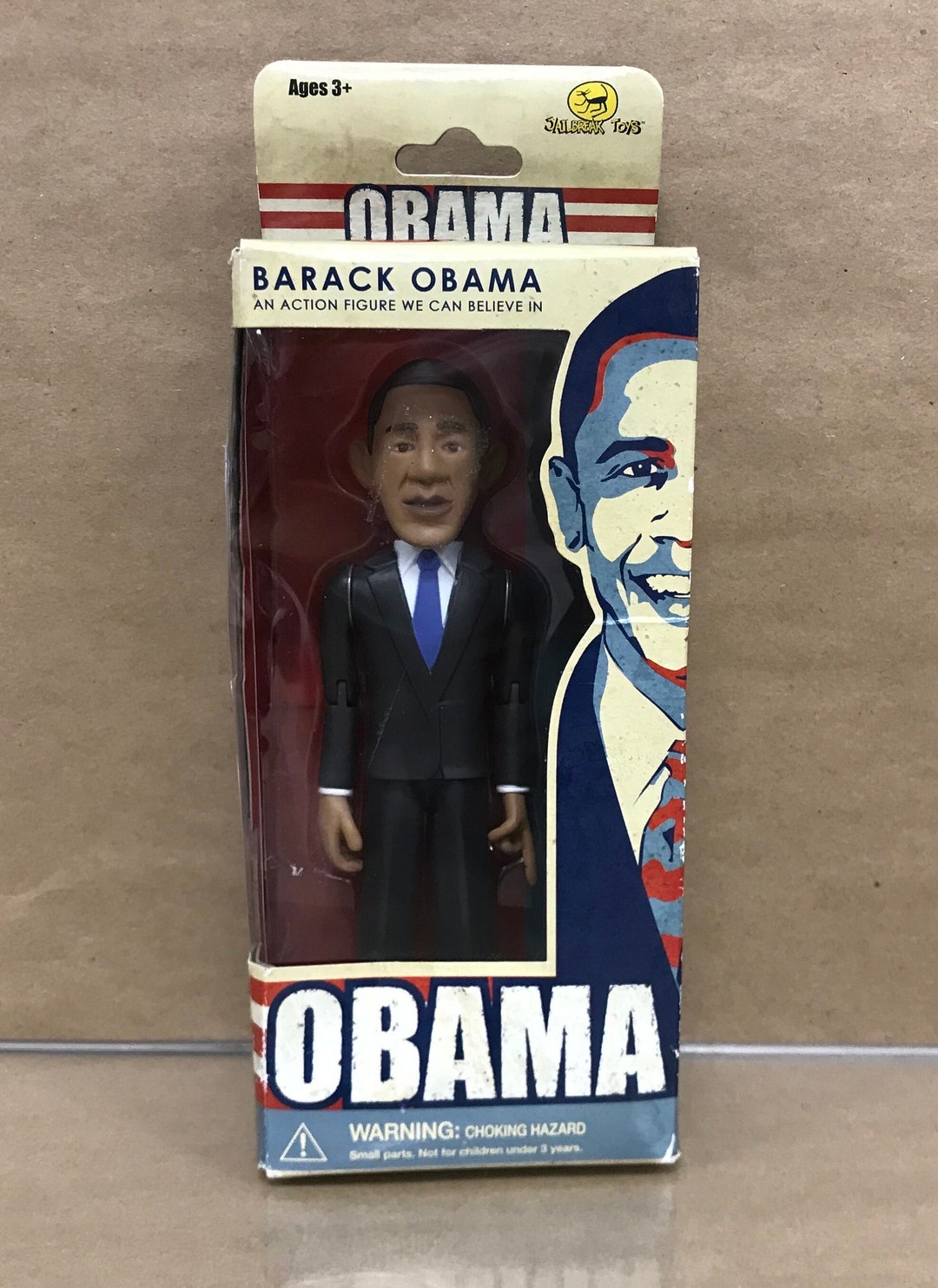 Barack Obama Action Figure We Can Believe in Jailbreak Toys in Original ...