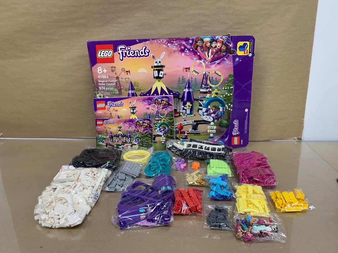 986pc Magical Funfair Roller Coaster Legos Extra Pieces No. 41685 - Etsy