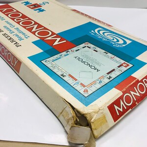 Vintage 1970’s Monopoly Board Game No 9 General Mills Complete - Etsy