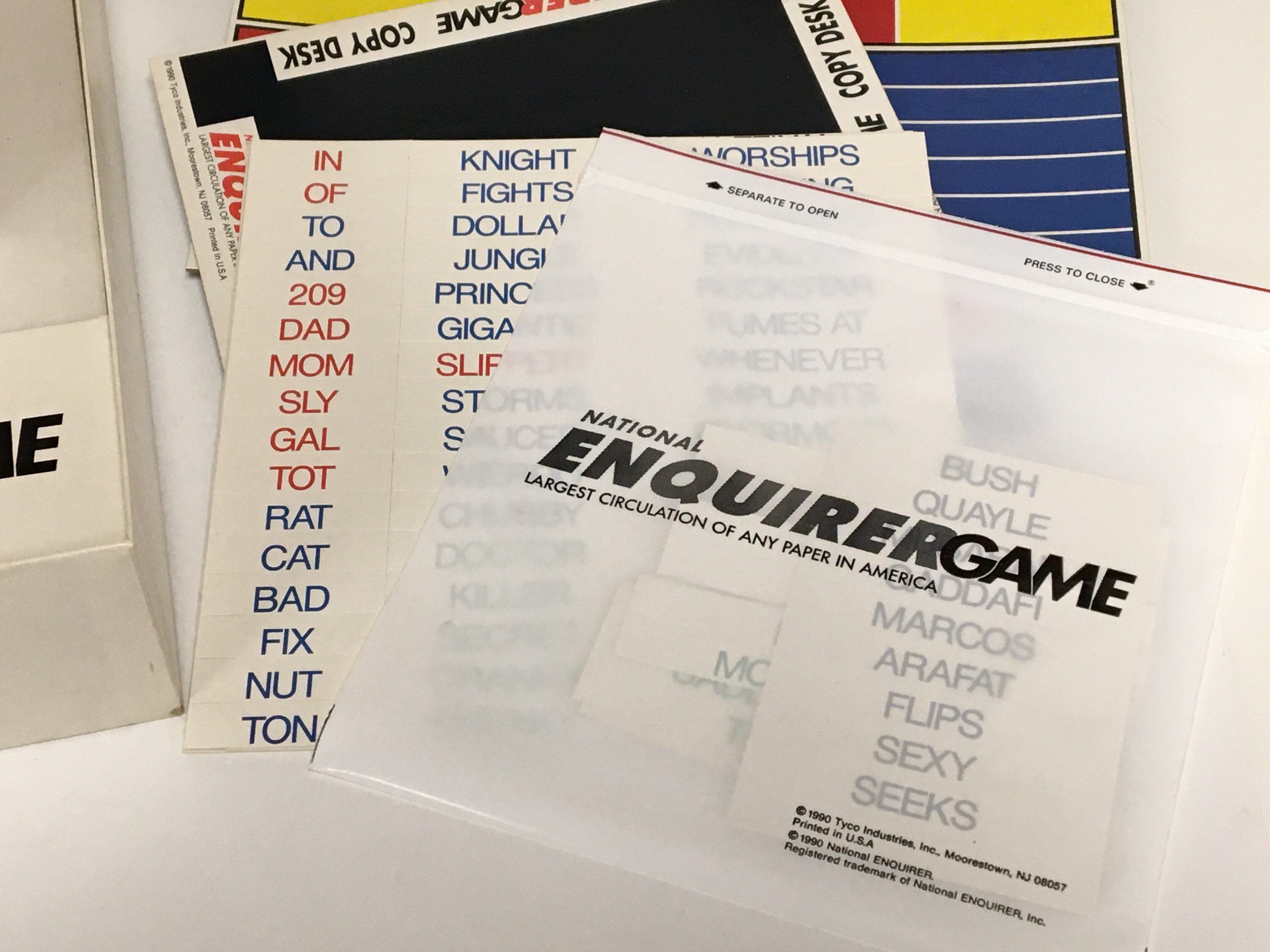 Vintage National Enquirer News Headline Game Princess Diana | Etsy