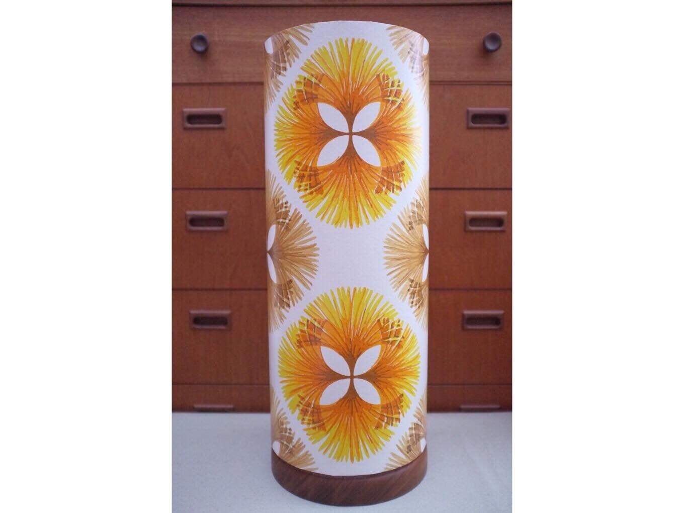 Retro Lamp Original Mid-century Paper - Etsy