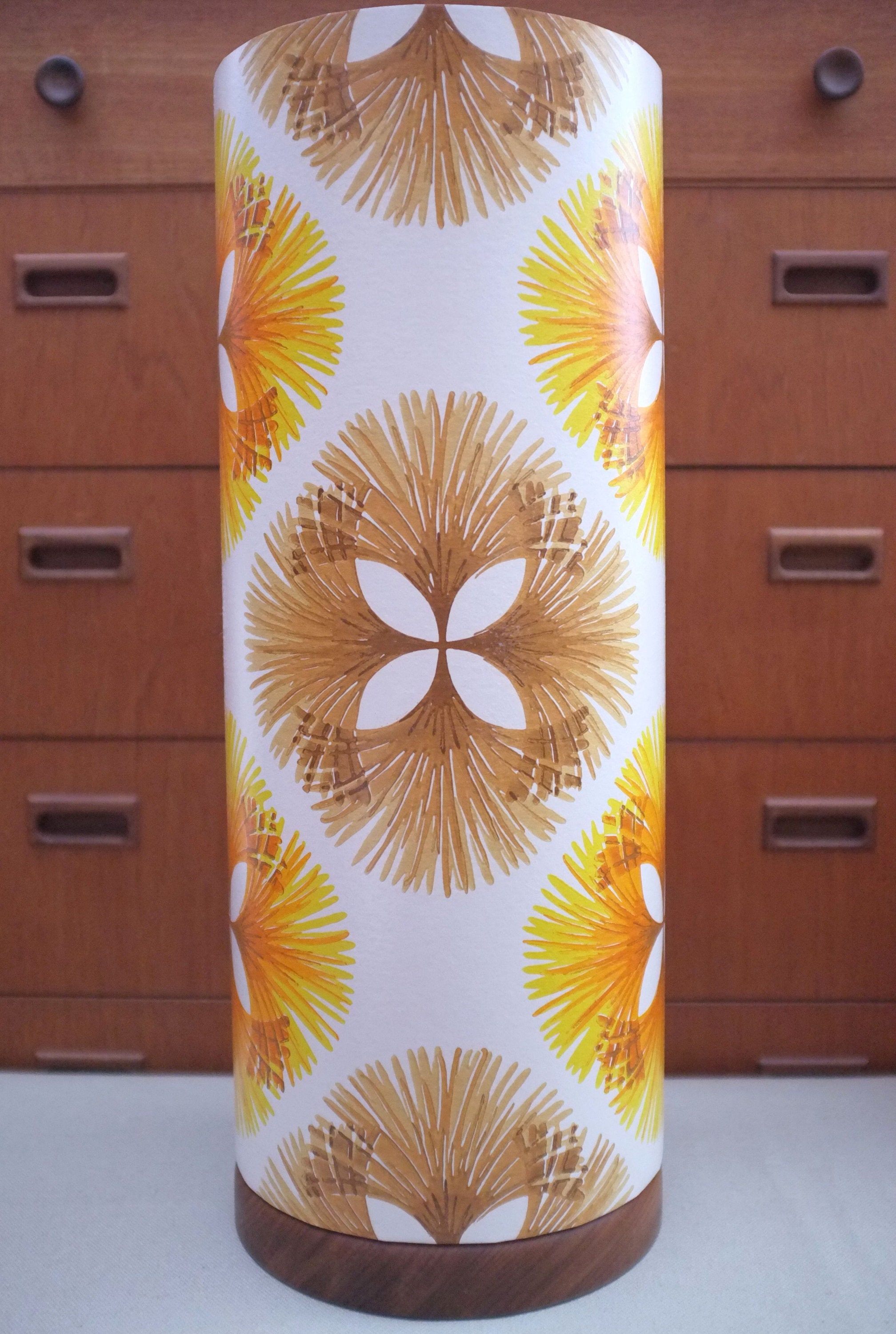 Retro Lamp Original Mid-century Paper - Etsy