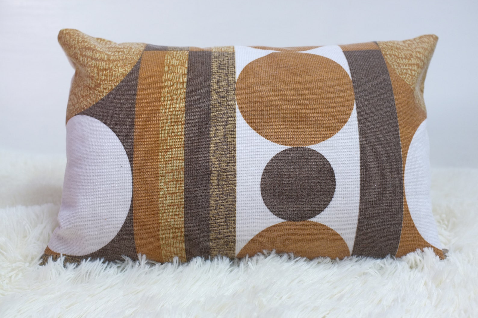 Retro Cushion Cover Original 60s/70s Fabric - Etsy