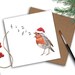 Robin Christmas Card Robin Christmas Card Pack Robin Cards - Etsy