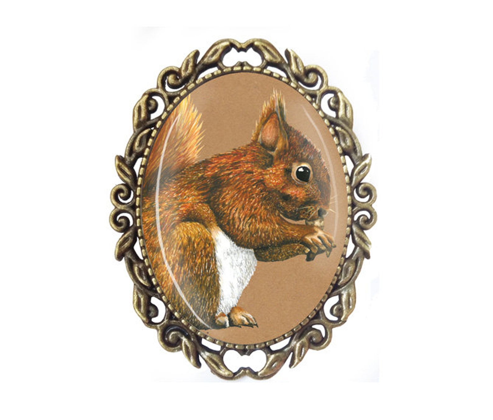 Squirrel Gift Squirrel Gift Squirrel Brooch Brooch | Etsy