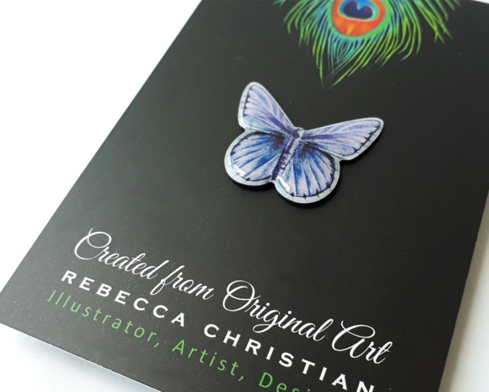 Butterfly Pin Blue Butterfly Butterfly Gift Ideas - Etsy