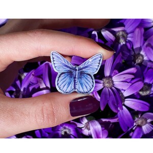Butterfly Pin - Blue Butterfly - Butterfly Gift Ideas - Butterfly ...