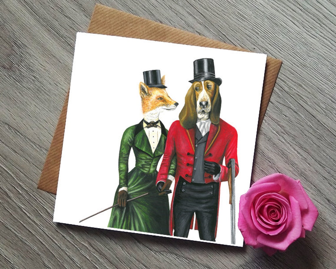 Fox Hunting Hunting Decor Hunting Fox Print Fox - Etsy