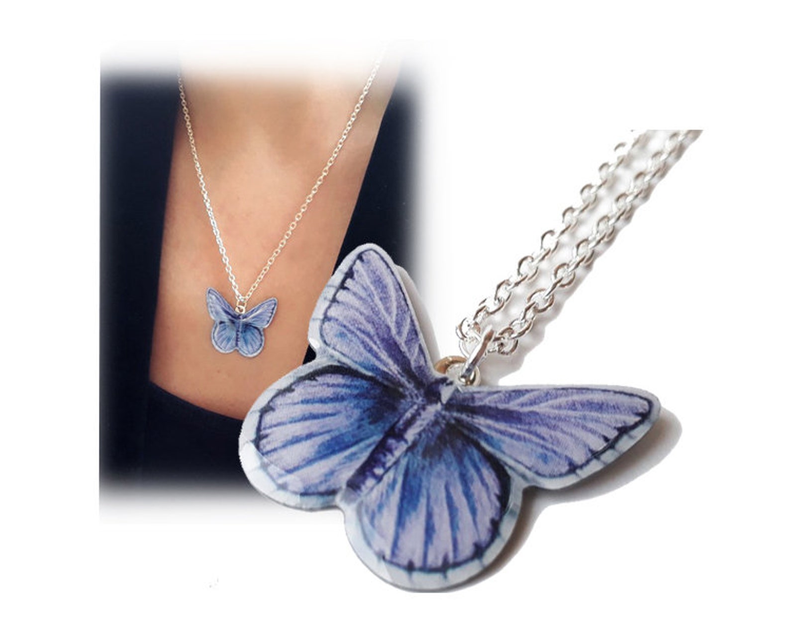 Butterfly Pin Blue Butterfly Butterfly Gift Ideas - Etsy