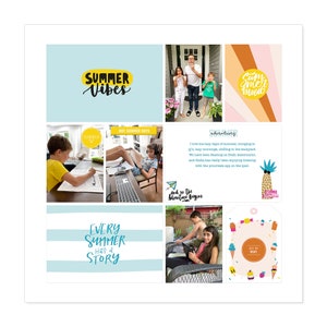 Every Summer Has A Story Digital Scrapbooking Collection, Summer ...