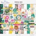 Tropical Vibes Digital Scrapbooking Kit, Digital Tropical Scrapbooking ...