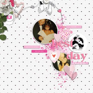 You're My Favorite Digital Scrapbooking Collection, Digital Elements ...