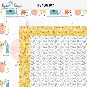 It's Your Day Digital Scrapbook Collection, Birthday Digital Elements ...