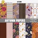 Autumn Digital Paper Autumn Decoration Fall Digital - Etsy