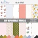 Hip Hip Hooray Birthday Digital Scrapbooking Kit, Birthday Digital ...