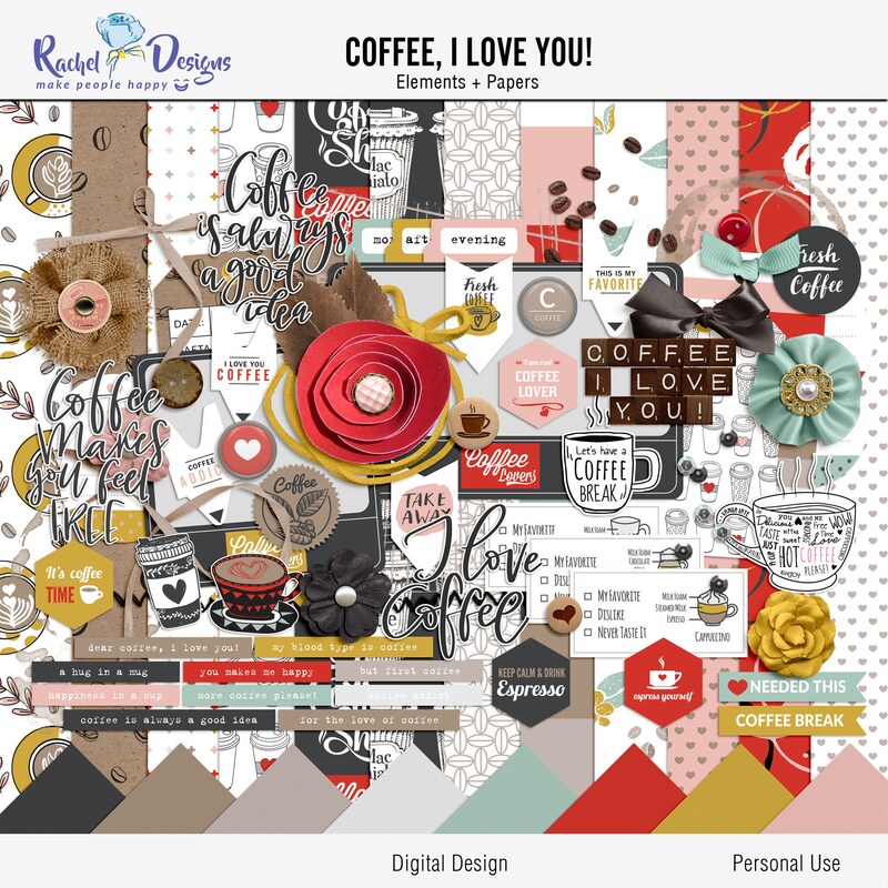Coffee Scrapbook - Etsy