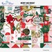 Farmhouse Christmas Digital Paper Pack, Rustic Digital Christmas Paper ...