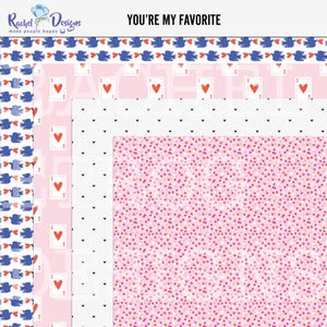 You're My Favorite Digital Scrapbooking Collection, Digital Elements ...