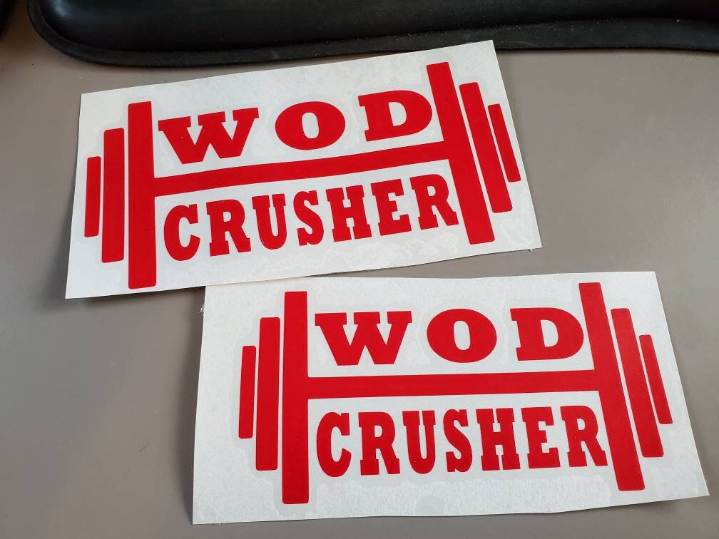 WOD Crusher Car Decal additional Colors Available - Etsy