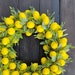 Lemon Wreath Citrus Summer Kitchen Decor Fruit Decoration Everyday ...