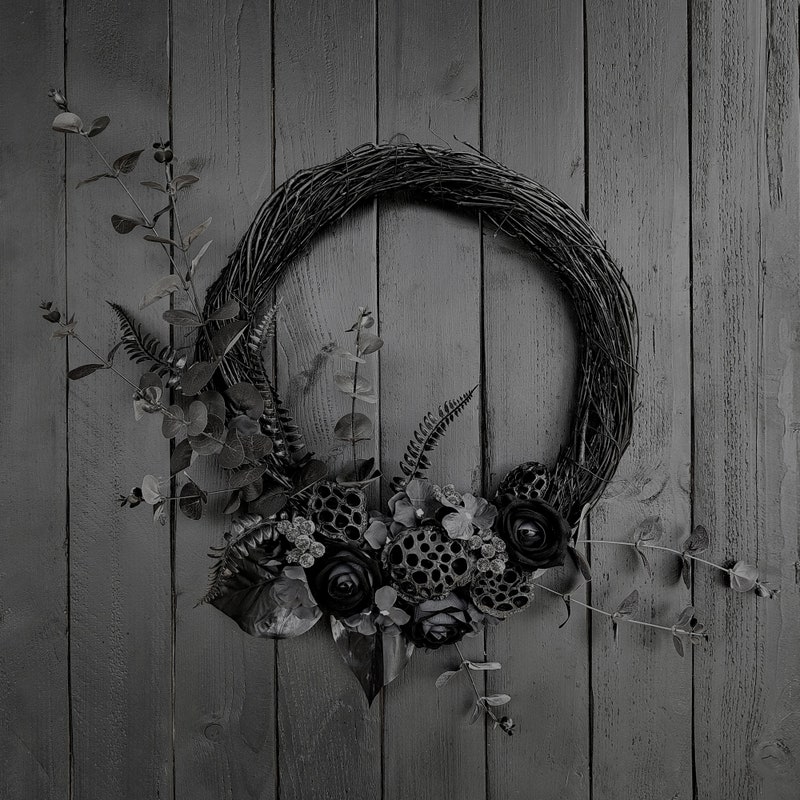Gothic Wreath - Etsy