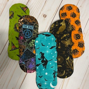 MADE TO ORDER Reusable Cloth Pad Sets Period Pads Eco Friendly Gothic ...